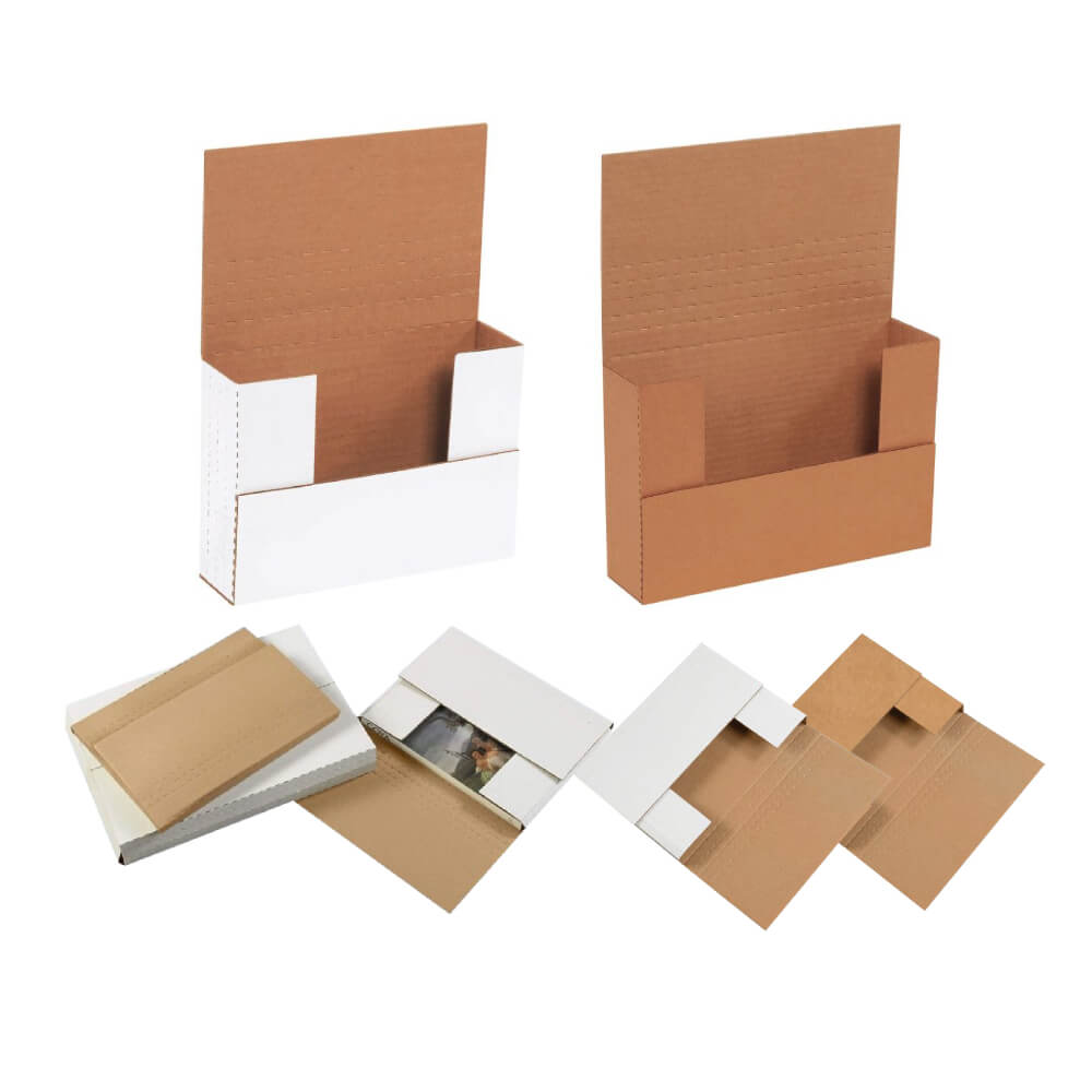 Custom Easy Fold Mailers | White & Kraft Easy Fold Mailers | UCanPack
