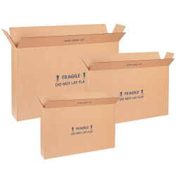 Heavy Duty Flat Panel TV Corrugated Boxes for Smooth Transit | UCanPack
