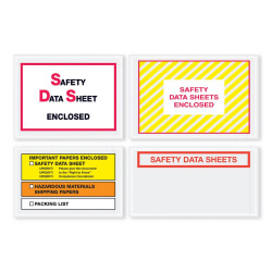 Shop SDS Envelopes for Secure Storage of Safety Data Sheets | UCanPack
