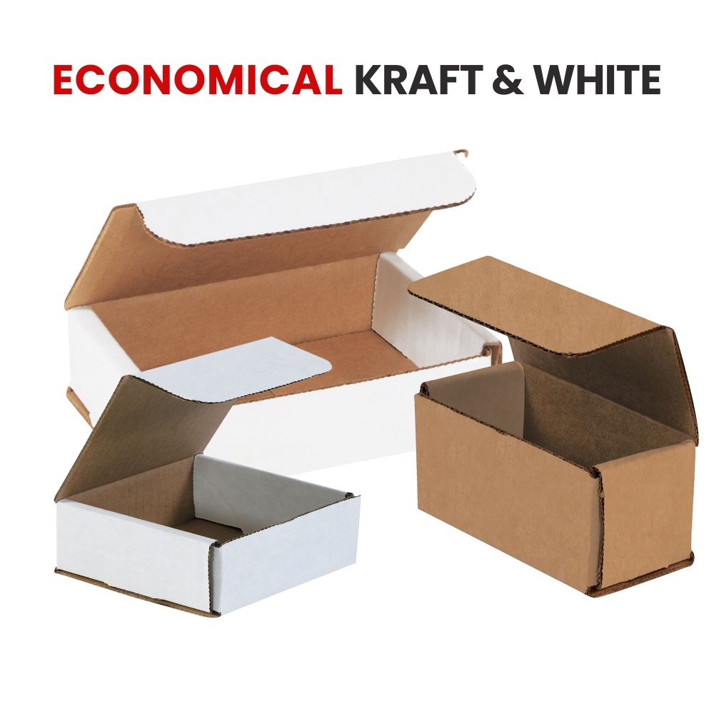 Indestructo Corrugated Mailers | White Mailers Wholesale