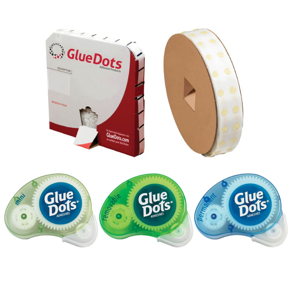 Adhesive Glue Dots | Removable, Permanent, and Double-Sided | UCanPack