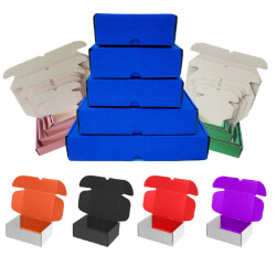 Vibrant Colored Mailer Boxes | Premium Colored Mailing Boxes