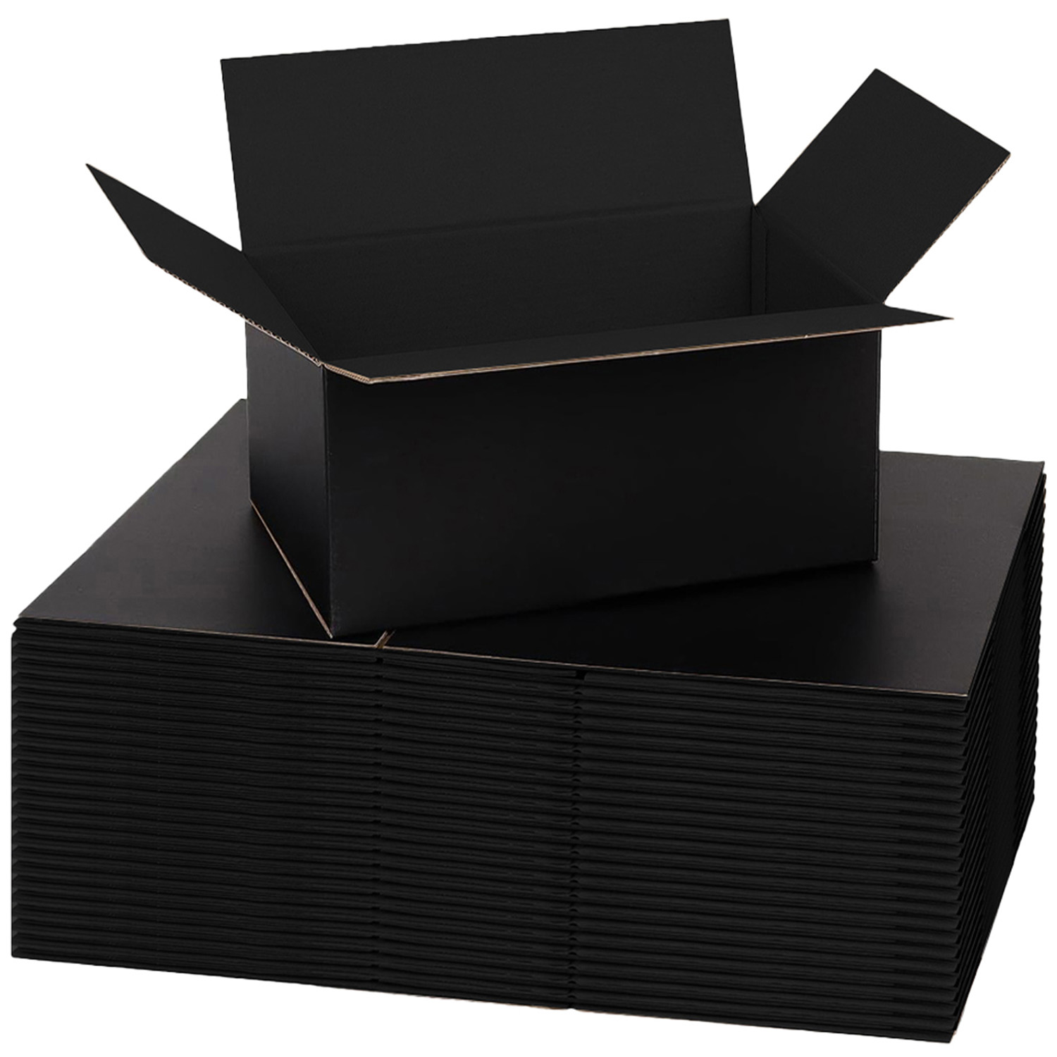 Black Cardboard Box - 10x6x6 | Small Mailing Boxes