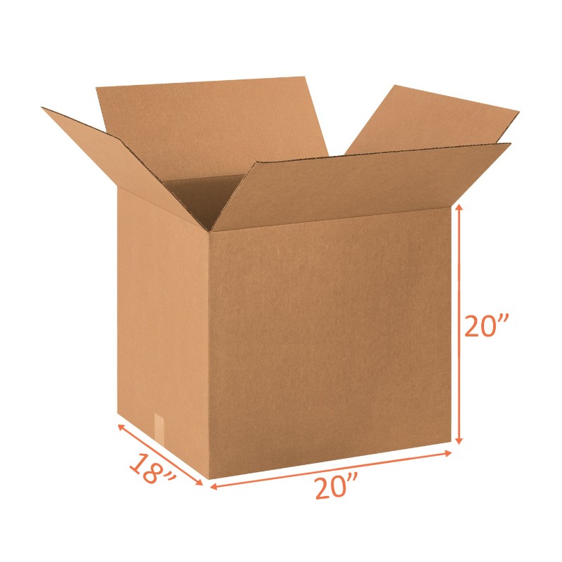 Shipping Box - 20 x 18 x 20" | Corrugated Cardboard Boxes