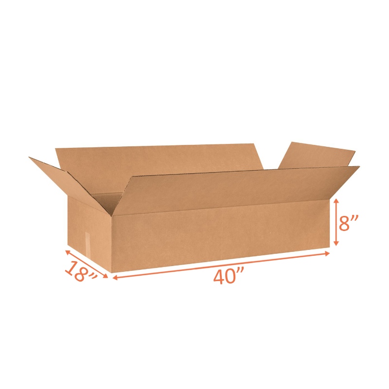 Shipping Box - 40 x 18 x 8" | Corrugated Cardboard Boxes