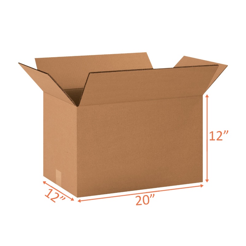 Shipping Box - Double Wall - 20 x 12 x 12" | 48ECT Corrugated