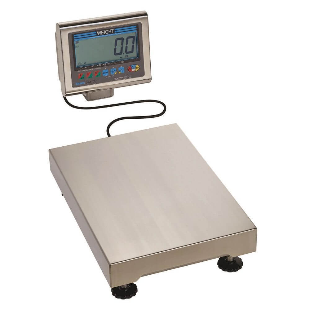 Digital Washdown Industrial Bench Platform Scale 14"x20", 60lbs