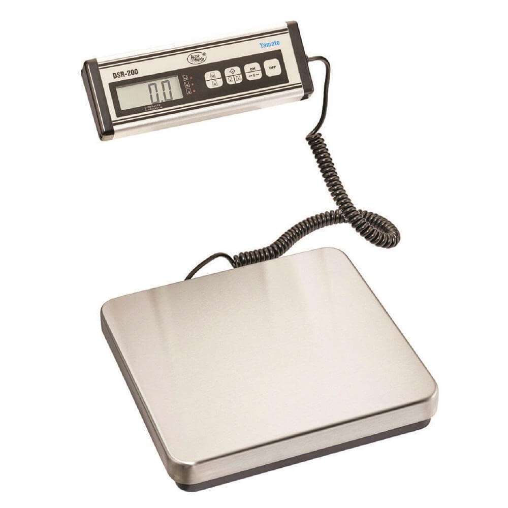 Industrial Bench Platform Scale, Wired Remote Display, 12"x 12"