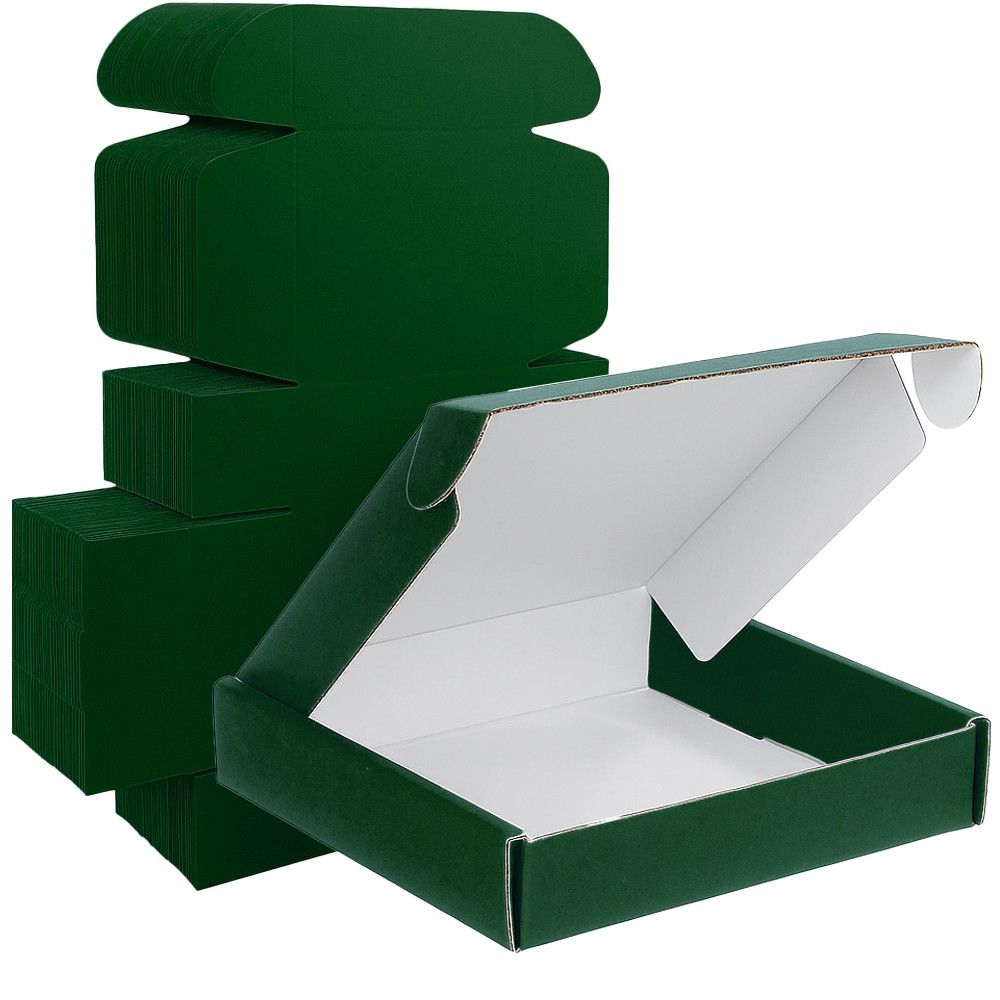10x4x4" Green Mailer Box - High-Quality Packaging Solution