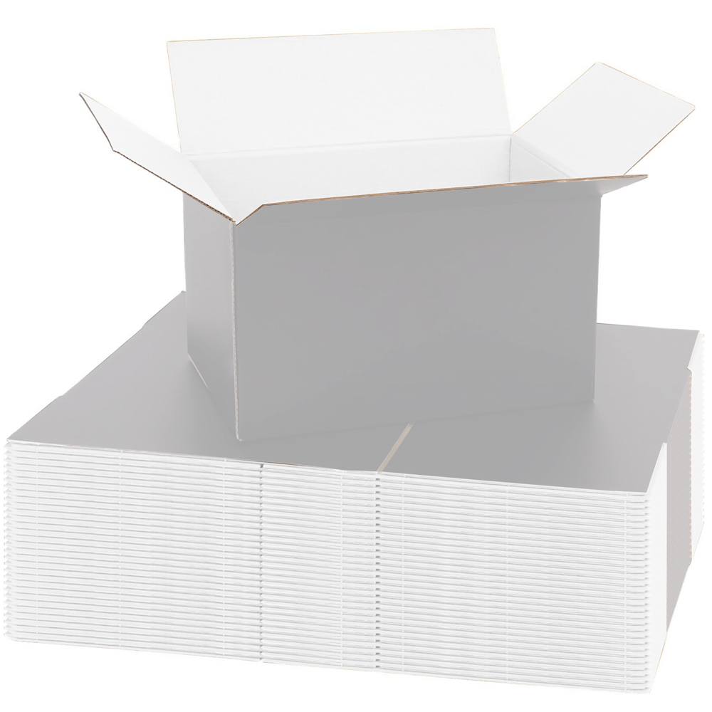 silver Cardboard Box - 10x6x6 | Small Mailing Boxes