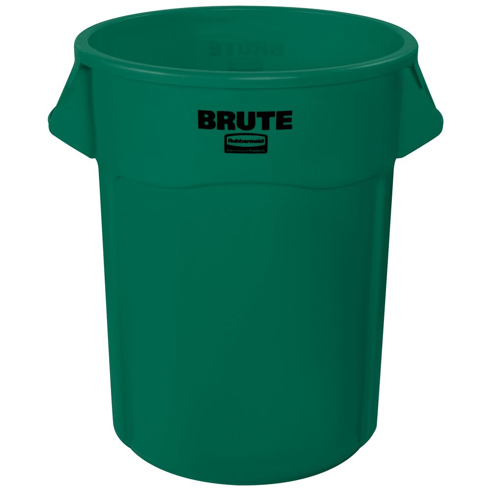 Rubbermaid® Brute® Trash Can - 55 Gallon, Green