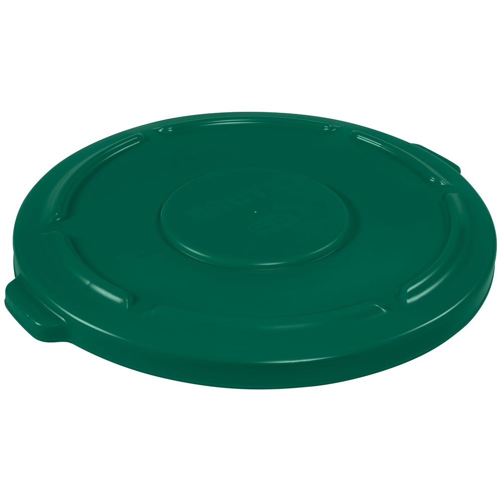 Rubbermaid® Brute® Flat Trash Can Lid - 55 Gallon, Green