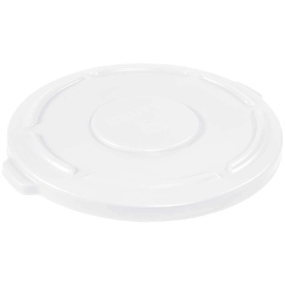 Rubbermaid® Brute® Flat Trash Can Lid - 55 Gallon, White