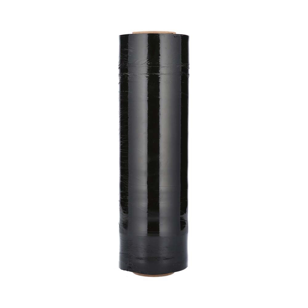 Hand Stretch Wrap Cast Tint Black (Tinted), 18"x1500'x80 Gauge