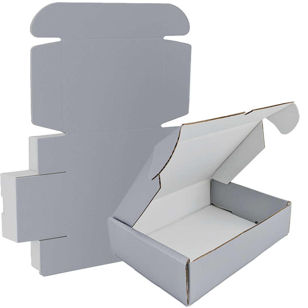 Premium Silver Mailer Box - 24 x 18 x 4" for Secure Shipping